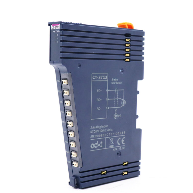 CT-3713 3-CHANNEL RTD-PT100 TEMPERATURE ACQUISITION MODULE - keme-tec.com